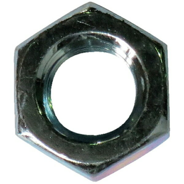 ■スチール製・表面処理： ユニクロメッキの六角ナットです。■必要な分だけ購入しやすい少量パックです。【仕様】・呼び径： W5/16・二面幅寸法（mm）： 14・高さ（mm）： 6.5・ナット種類： 1種・ねじピッチ（mm）： 2分5厘/18...