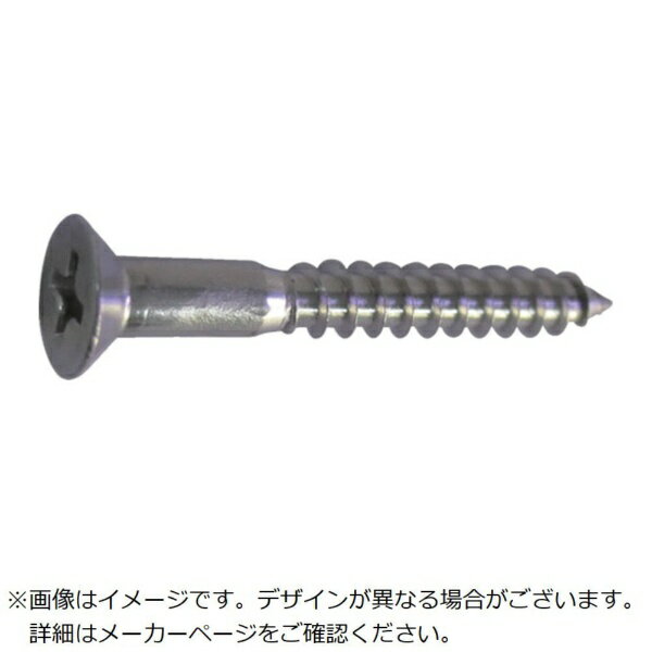 ■木材を締結するのに使用されるネジです。■一般的な皿頭です。■購入しやすい少量パックです。【仕様】・寸法（mm）d： 3.5・全長（mm）： 16・HP　ステンレス　木ネジ　皿【材質／仕上】・SUS-XM7