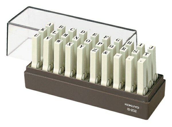 ●数字と英字の組み合わせや、サイズ違いの組み合わせで、番号や金額、サイズ表示、コード番号など、いろいろな用途に使用できます。