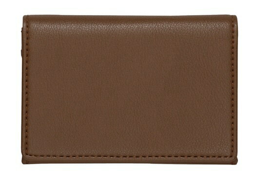 ●仕様：牛革、ポリウレタン（内生地）、2ツ折り型、マチ付ポケット（名刺約50枚対応）、カードポケット（2）●サイズ：110×77×14mm