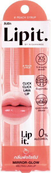 使用方法： キャップを外し、製品の底部を優しく1-2回押して適量を出し、唇に塗布します。お好みにより、2-3回重ねてつけるとより発色がアップします。