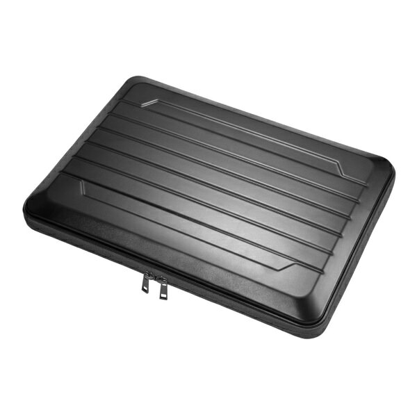 外部からの衝撃や圧迫に強いハードシェルケース。15.6型ワイド〜16型ワイド対応。■軽くて丈夫なABS＋ポリカーボネート素材のハードシェルケースです。■ストッパー付きなのでケースから出さずにそのままパソコンが使えます。■ハンドルが不要な時は...