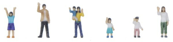 日常的にみられる光景である「手を振る」様子を収録した人形が1/150スケールになって登場。■列車に対して手を振りながらお出迎えやお見送りをしている様子を加えることで、ジオラマに特別なストーリーを投影させることができます。観光列車などの鉄道車...