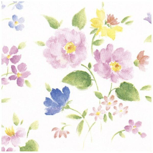 ■上品な花柄の包装紙です。ふんわりとした柔らかなタッチです。【仕様】・横（mm）： 750・縦（mm）： 528・半才判【材質／仕上】・コート紙（66g/m2）