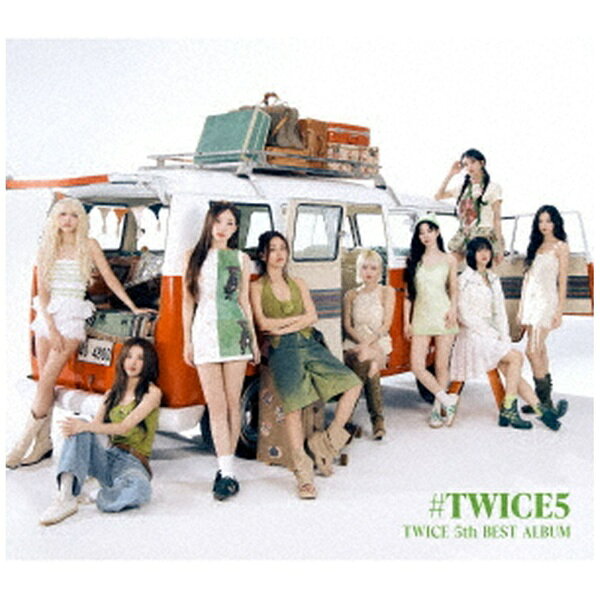 TWICE、5th BEST ALUBUM『＃TWICE5』リリース！ (C)RS【収録曲】Disc-11．Talk that Talk -Japanese ver．-2．SET ME FREE -Japanese ver．-3．ONE S...
