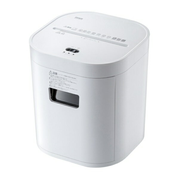 ●コンパクトサイズの電動シュレッダーです。●夜間時の使用や打ち合わせや電話の邪魔にならない50dBの超静音仕様です。●小型サイズなので、ラックと一緒に使ったり、デスク下に置いて使用することができます。●ホッチキスの10号針をしたまま最大4枚...