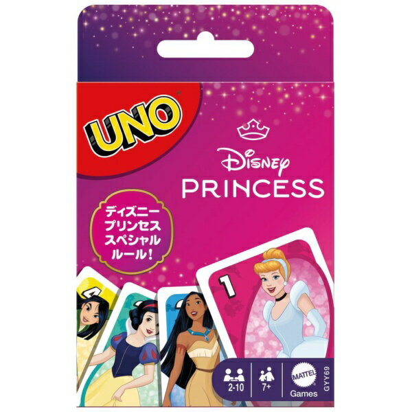 ウノにディズニープリンセスのスペシャル版が登場。各カードには、シンデレラ、ジャスミン、ティアナなど、お気に入りのディズニープリンセスのキャラクターが描かれており、スペシャルルールの「ワイルド フレンドシップ」は、選ばれた色と一致すれば、他の...