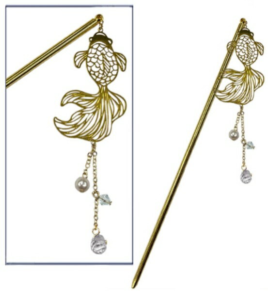 日本の魅力を存分に感じられるヘアアクセサリーです