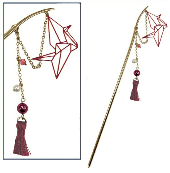 日本の魅力を存分に感じられるヘアアクセサリーです