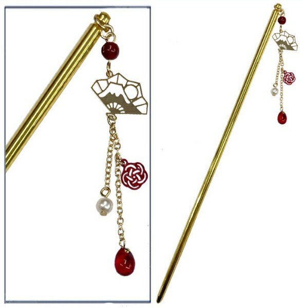 日本の魅力を存分に感じられるヘアアクセサリーです