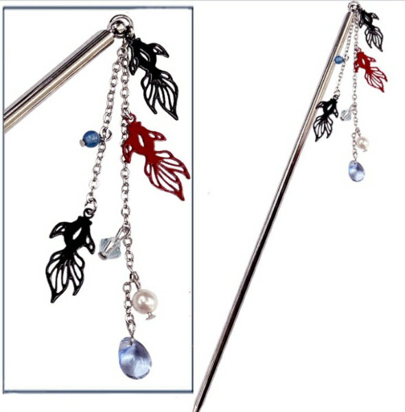 日本の魅力を存分に感じられるヘアアクセサリーです