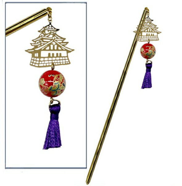 日本の魅力を存分に感じられるヘアアクセサリーです