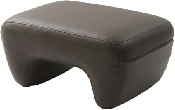 丸みを帯びた曲線がスタイリッシュなオットマン