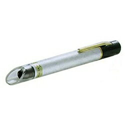 携帯に便利な万年筆型簡易顕微鏡。ポケット・マイクロスコープ25×にスケールを内蔵、利用範囲を広げ被検物を照合観察。