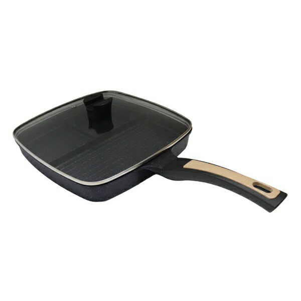 お手入れ簡単内面はふっ素樹脂＋マーブルダイヤモンド加工で、汚れがこびりつきにくく、お手入れ簡単。熱が均一に伝わる本体一体成型で熱が均一に伝わりやすい。便利で使いやすい食パンを1枚そのまま焼けます。ヘルシーに調理できる波形構造なので余分な油を...