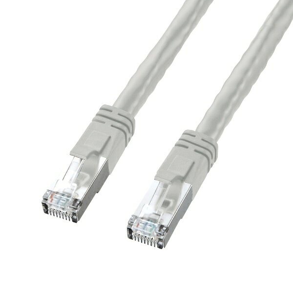 ［CAT6、15m、ライトグレー、POE完全対応］LANケーブル1本で機器への通信と電力供給が可能なPOE完全対応CAT6LANケーブル。◆LANケーブル1本でLAN機器への信号通信と電力供給が可能なPoE（パワーオーバーイーサネット）完全...