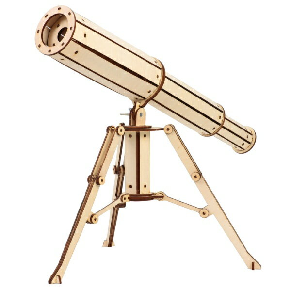 工具不要で本格的な天体望遠鏡がつくれるクラフトキットです。月のクレーターもはっきり見ることができます。折りたたんで収納できるので、コンパクトに保管できます。対物レンズφ34mm・接眼レンズφ25mm使用。倍率17倍。対象年齢：9歳以上。目安...