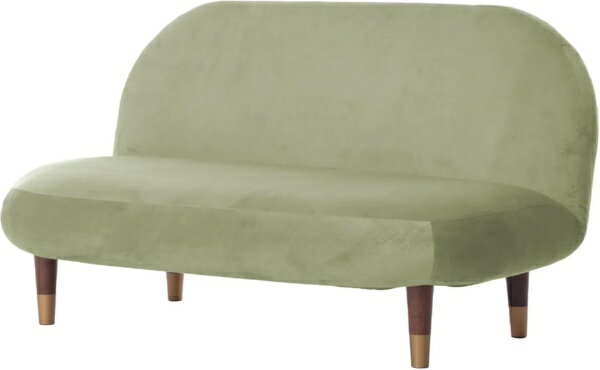 コンパクトサイズの大人かわいいソファ■リクライニング機能背もたれ42段/頭部14段/階脚部11段■座面ポケットコイル仕様