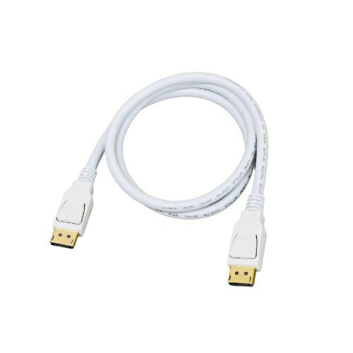 Displayport 1.4規格に対応するケーブルです。■ノイズ対策トリプルシールド採用■伝送ロスを抑える金メッキピン・コネクタを採用■Display Port オス⇔オス