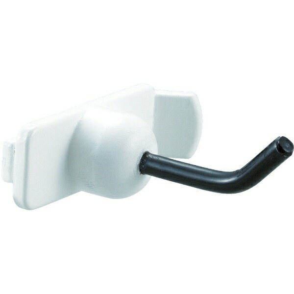 ■簡単にワンタッチで取付可能です。■パンチングパネル両面タイプにも手間なく取付ができます。■縦式、横式のショートとロング、計6種類あるので多目的に工具を掛けるこができます。【用途】・パンチングパネルラック用ワンタッチフック【仕様】・高さ（m...