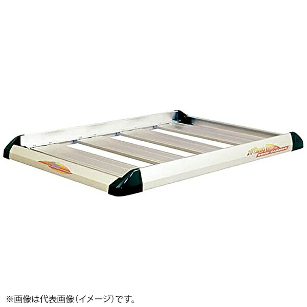 タフレックのルーフラックアタッチメントRA4は、高さ80mm、長さ1110mm、幅735mm、重量4.8kgのシステムキャリア用アクセサリーです。