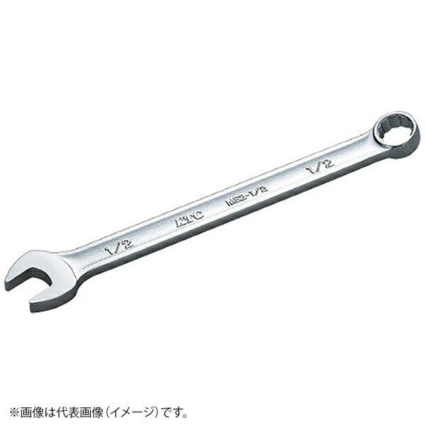 KTC製のコンビネーションスパナです。質量は119gと軽量で、スパナ部とメガネ部の厚みはそれぞれ7mmと10mmです。スパナ部の幅は31.5mmです。自動車整備など、精密な作業に最適です。