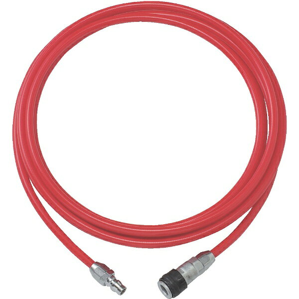 ■ゴムホースと比べ、約1/3〜1/5の軽さです。■耐油性、耐圧性に優れ、低温時（-5℃）における柔軟性も優れています。■一般カップリングと互換性があります。【仕様】・色： 赤・外径（mm）： 12.5・内径（mm）： 8.5・全長（m）： ...