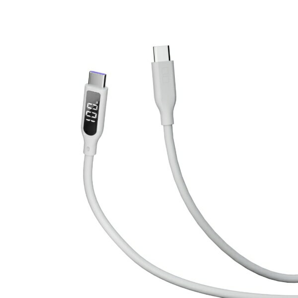 ・ワット、ボルト、アンペアの電力量がわかるタッチボタン液晶画面付き・手触りなめらかなシリコン被覆で、絡まりにくいケーブルを実現!・30000回の折り曲げテストをクリアした強い耐久性!