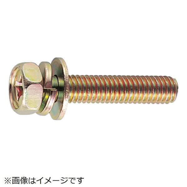 ■ワッシャー、スプリングワッシャーをセットする手間が省けます。【仕様】・パッケージ： ボルトンパック（ブリスター）【セット内容／付属品】・強度区分： 4.8低炭素鋼（SWCH）表面処理： クロメート仕上げ