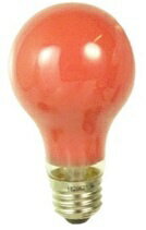 ■口金：E26 ■定格消費電力：4W ■グローブ種別：ガラス・赤 ■配光角度：約290° ■サイズ：外径60×106mm ■質量：35g ■定格寿命：2万時間 ■密閉器具：対応 ■調光器具：非対応 ■断熱材施工器具：非対応