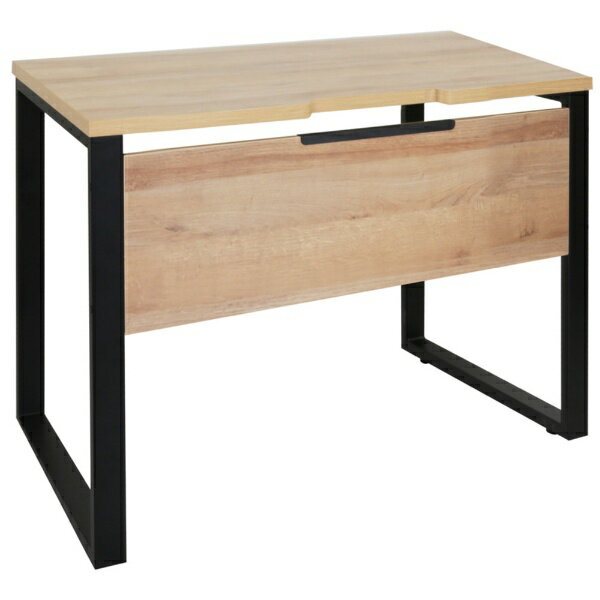 ハイセンスなトレンド感のあるデザインを目指した「ALetto」シリーズのコンパクトな横幅1000mmタイプの平机。カフェ風のオフィスづくりに人気のあるブルックリンスタイルをコンセプトとしたブラックフレーム×アッシュウッドと、SOHOやホーム...