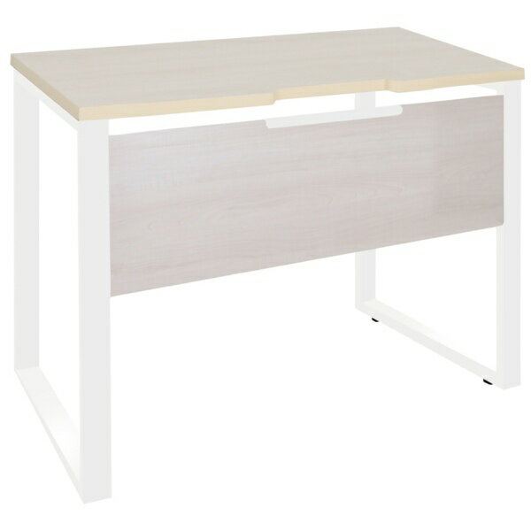 ハイセンスなトレンド感のあるデザインを目指した「ALetto」シリーズのコンパクトな横幅1000mmタイプの平机。カフェ風のオフィスづくりに人気のあるブルックリンスタイルをコンセプトとしたブラックフレーム×アッシュウッドと、SOHOやホーム...