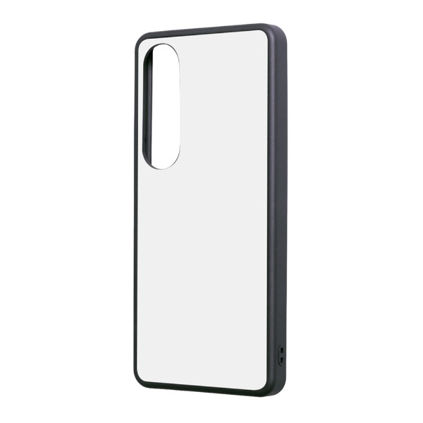 フチが高く画面やカメラが傷つきにくい。指紋が目立ちにくく質感の良いデザイン。衝撃と傷に強い2重構造。衝撃をやわらげるエアクッション構造。