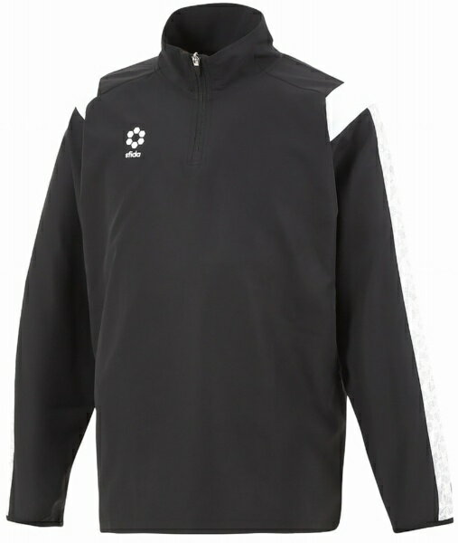 撥水性と肌側のドライ感を実現する機能素材。ファスナーの肌当りを考慮したディテール設計となっています。保温性と軽量性を加味した袖バインダーテープ仕様。大胆なカラーブロッキングとHEX Beastラインで選手に自信を与えています。XSサイズ：身...