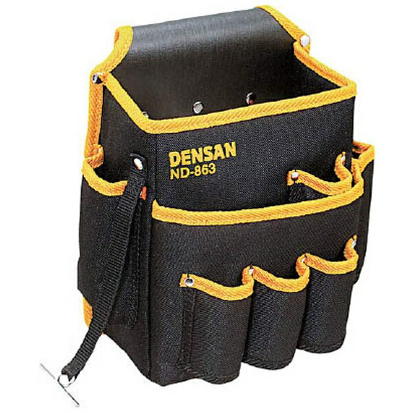 ■軽くて丈夫な耐摩耗ポリエステルキャンバスを採用しています。■強化縫製仕上げで、非常に丈夫な腰袋です。■テープフッカー付きです。■本体に丈夫さと風合い持ったポリエステルキャンバスを採用■3連ドライバーサック＋内ポケット内蔵【用途】・電気工事...