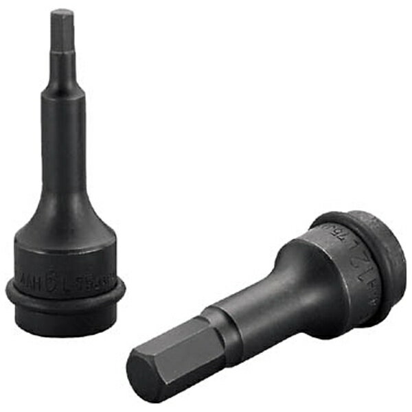 ■インパクトレンチなどの動力工具用のソケットです。■セミロングタイプです。【仕様】・差込角（mm）： 12.7・対辺寸法（mm）： 12・全長（mm）： 75・適合Oリング： RINGP22AS（対辺5〜14mm）、RINGP24S（対辺1...