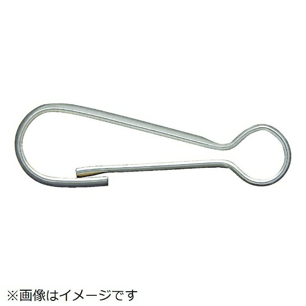 ■板状のフックで容易に開閉出来ます。【用途】・チェーンの先端金具として。【仕様】・使用荷重（kN）： 0.0098・A（mm）： 28・C（mm）： 6