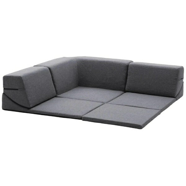 パーツを自由自在に組み替えられるローソファ