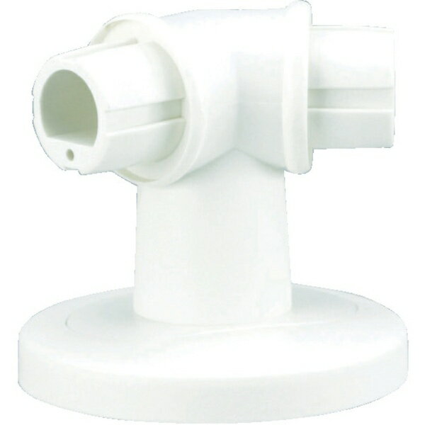 ■「メイクシリーズ」でお好みの手すりが作れます。■135度のコーナージョイント用です。【用途】・浴室やトイレ回りの手すりに。【仕様】・色： アイボリー・丸座径（mm）： 80・高さ（mm）： 78