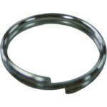 ■ばね製の線材で簡単に取り外しができます。【用途】・チェーンの先端金具・ジョイント金具に。【仕様】・使用荷重（kN）： 0.02・D（mm）： 1.2・L（mm）： 10.0