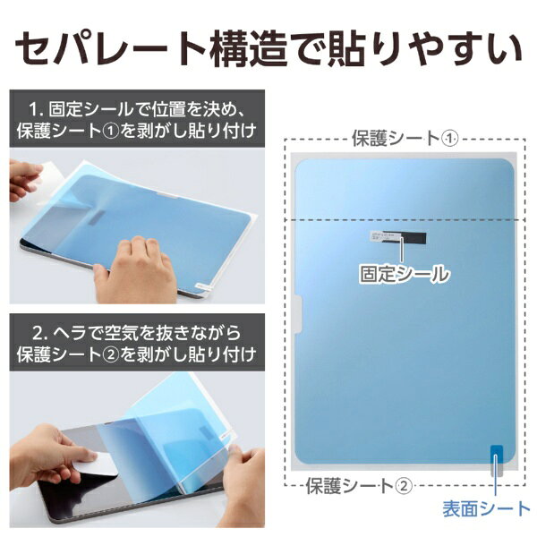 画面を見続ける機会が多い現代人の目を考えて開発。画面が発する光の中の青い部分「ブルーライト」を大幅にカットする、反射防止タイプの画面保護フィルムです。 画面が発する光の中の青い部分「ブルーライト」を約32%カットするブルーライトカットタイプ...