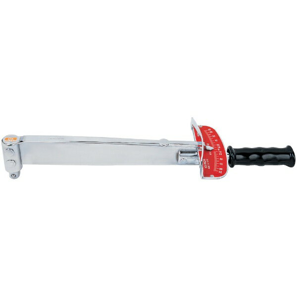 ■目盛は左右トルクが刻まれ、増し締め、戻しトルク検査に使用できます。【用途】・検査、締め付け用。【仕様】・トルク調整範囲（N・m）： 50〜280・最小目盛（N・m）： 5・差込角（mm）： 19.05・全長（mm）： 567・トルク精度：...