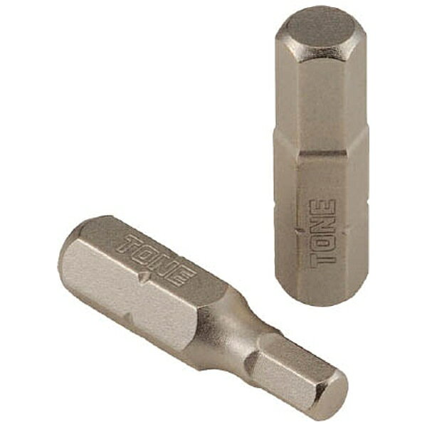 ■差込角6.35mmのヘキサゴンビットです。【仕様】・全長（mm）： 25・セット内容： BT-H2×5個・二面幅寸法（mm）： 2