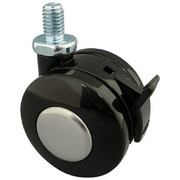 ■幅広い用途の汎用キャスターです。【用途】・事務機器・家具・店舗什器・医療機器・カメラ設備機器・楽器等【仕様】・許容荷重（daN）： 60・許容荷重（kgf）： 61・車輪径D（mm）： 50・車輪幅（mm）： 45.5・取付高H（mm）：...