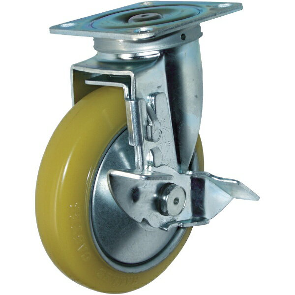 ■荷重に対する抵抗力が大きく旋回もスムーズです。【用途】・オールマイティーな中・重量用キャスターです。【仕様】・許容荷重（daN）： 150・許容荷重（kgf）： 153・車輪径D（mm）： 125・車輪幅（mm）： 38・取付高H（mm）...