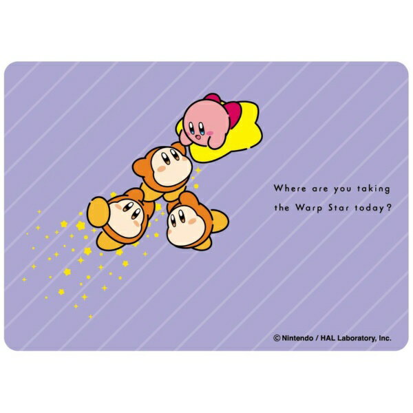 『カービィ play with ワドルディ』の“キャラクタースリーブ”が登場！【仕様】・サイズ：67×92mm・内容量：1パック65枚入り(C)Nintendo / HAL Laboratory，Inc.