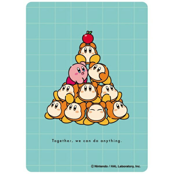 『カービィ play with ワドルディ』の“キャラクタースリーブ”が登場！【仕様】・サイズ：67×92mm・内容量：1パック65枚入り(C)Nintendo / HAL Laboratory，Inc.