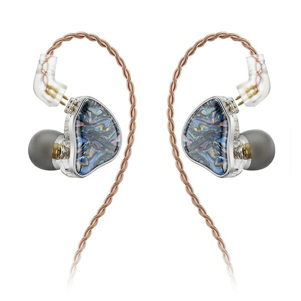 DB2は、チタンメッキグラフェン振動板を搭載したダイナミックドライバーと、BAのハイブリッドイヤホンです。柔らかく聴き心地の良いサウンドが特長です。カラフルな筐体は高級感がありながら落ち着いた色合いなので、ファッションのアクセントとしても楽...