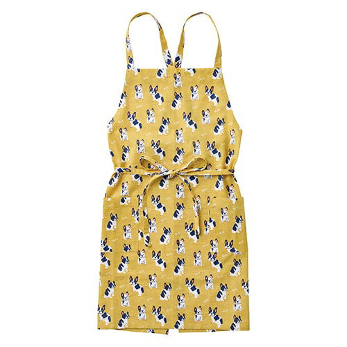 しっかり結べる前結びタイプで固定ができ安心した着心地のエプロンです。■・品質の良い綿花から紡いだ糸で、丁寧にしっかりと織られた生地を用いたエプロン。毎日着ていただいても長くお使いいただけます。・着脱のしやすいバッククロスタイプエプロン。ササ...