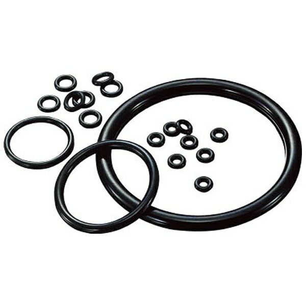 ■油や水の液体はもちろん、空気やガスなど、多種多様の流体を密封する目的で作られた合成ゴム製のOリングで、適度に圧縮することによって生じる応力を利用しシール機能を発揮します。【用途】・一般産業用機器におけるシール。・防水（水道器具用、シャワー...